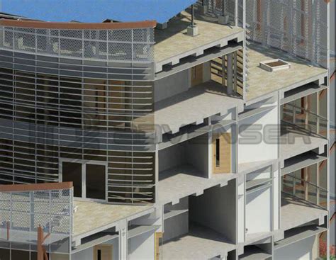 Bim Work Samples Modeling And Coordination Advenser