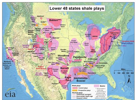 The Lower 48 States Shale Plays Download Scientific Diagram