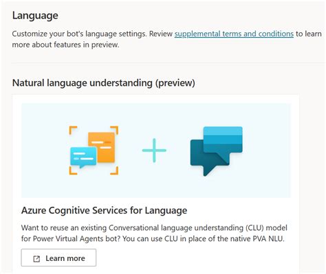 Get Started With Conversational Language Understanding Integration