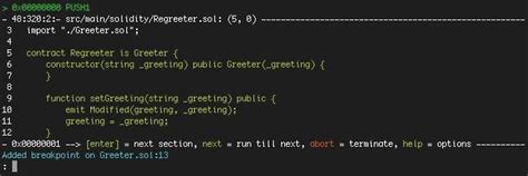 Debugging Solidity Smart Contracts Rethereum