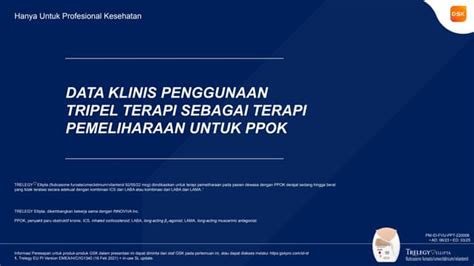 Data Klinis Penggunaan Tripel Terapi Sebagai Terapi Pemeliharaan Untuk