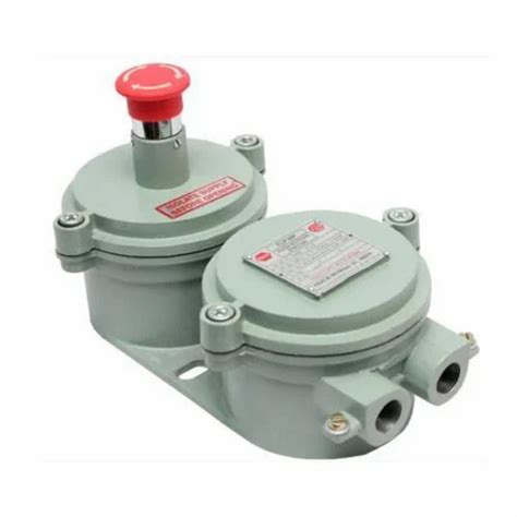 Weatherproof Push Button Station Flameproof Stop Push Button Station Manufacturer From Badlapur