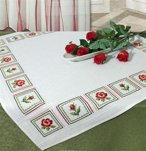 Набор для вышивания скатерти крестом Schaefer, 90*90 см | отзывы