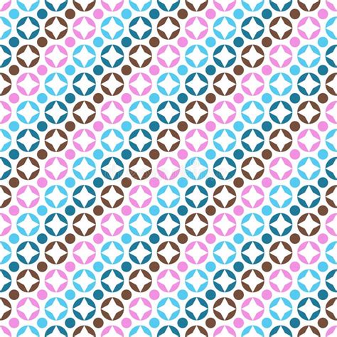 Circle Vector Seamless Pattern Stock Vector Illustration Of Background Shape 62440339