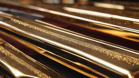 Metallic Bar Of A Bar Premium Ai Generated Image