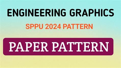 Paper Pattern Of Engineering Graphics Paper Pattern Of Eg