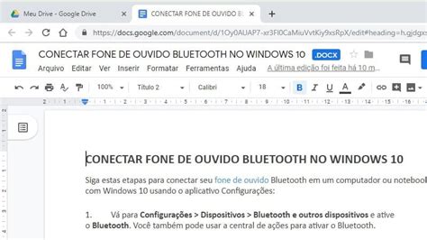 Como Abrir Documentos Do Microsoft Word No Google Docs