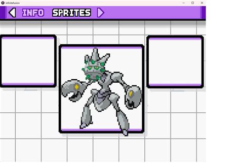 Mewtwo Sprite Sheet
