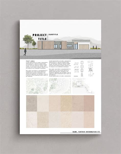Architectural Presentation Sheets