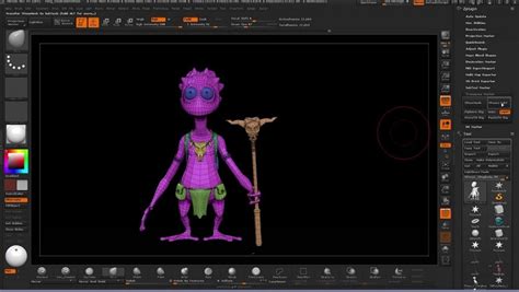 posing a character using transpose master