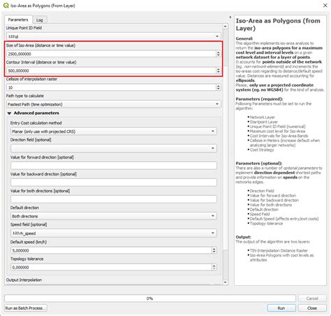 Creating Isochrones In QGIS Using QNEAT Geographic Information Systems Stack Exchange