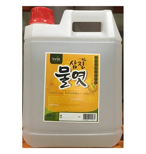흰물엿 재료 10kg 분식점 업소용 식자재 식당 양조간장 식초 올리고당 깨소금 조청 식자재물엿 엿기름 설탕 티몬