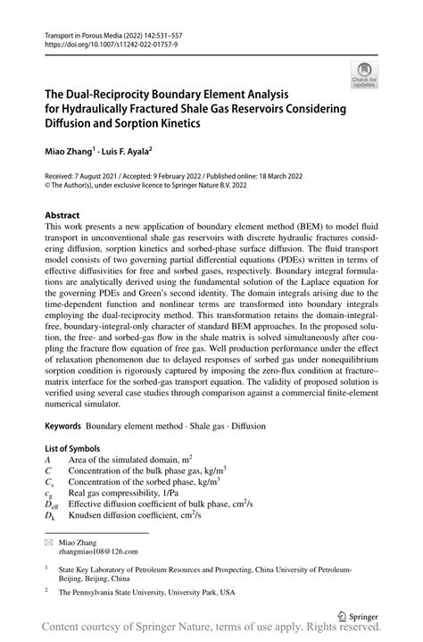 The Dual Reciprocity Boundary Element Analysis For Hydraulically