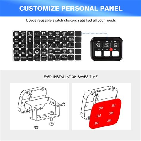 Buy Partol 6 Gang Switch Panel Universal Electronic Relay System Circuit Control Box Automatic