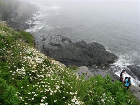 Forty Steps Cliff Walk At Narragansett Avenue Newport Rhode Island