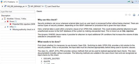 Remote Code Analysis In Atc For Developers Sap Community
