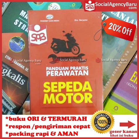 jual panduan praktis perawatan sepeda motor daryanto shopee indonesia