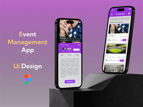 Event Management App Behance