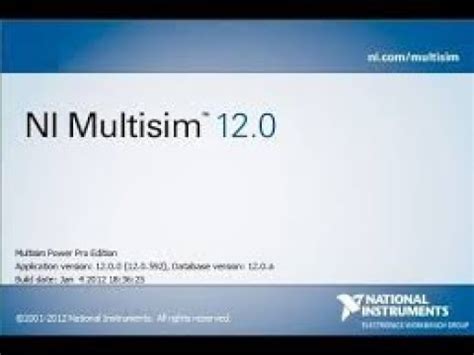 Install Multisim YouTube