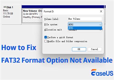 Fat32 Format Option Not Available On Windows 10 11
