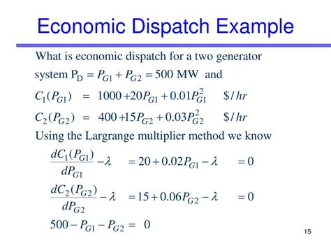 Ppt Least Cost System Operation Economic Dispatch 2 Powerpoint Presentation Id6695046