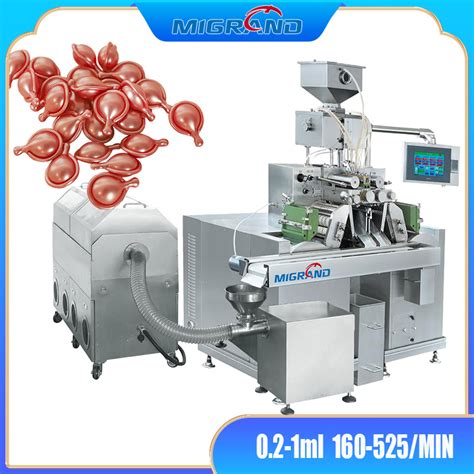 Softgel Encapsulation Production Line Soft Gelatin Capsule Softgel Encapsulator Softgel