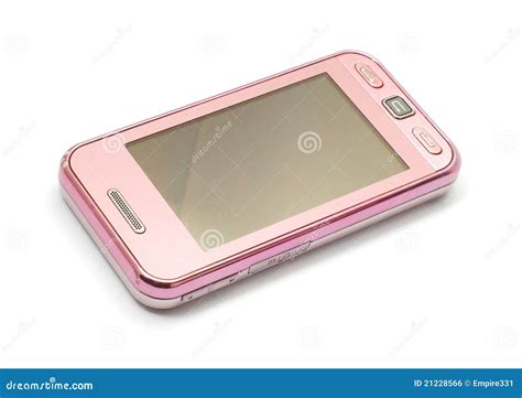 Pink Cellphone Stock Photo Image Of Cellular Connection