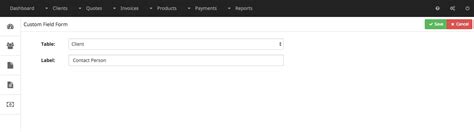 custom fields invoiceplane wiki
