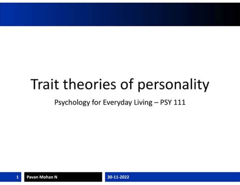 Trait Theoriespdf