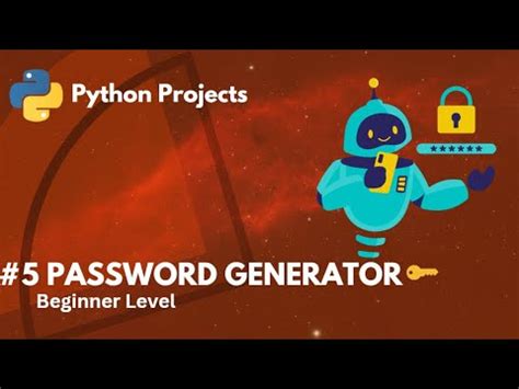 Python Projects Password Generator YouTube