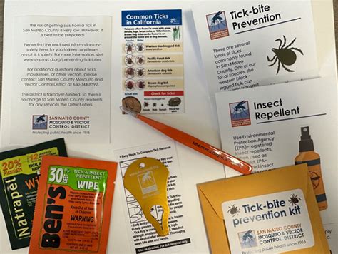 Tick Bite Prevention Kit San Mateo County Mosquito And Vector Control District