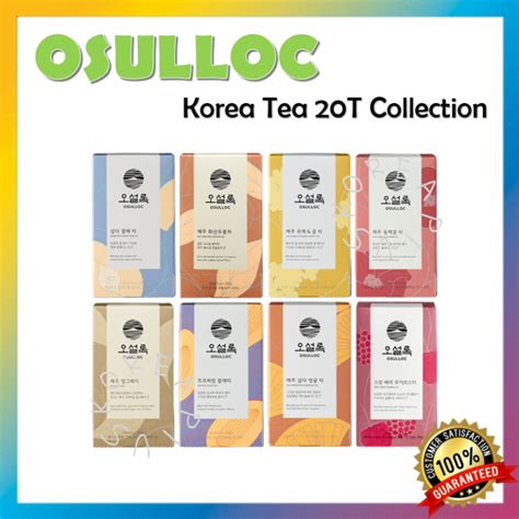 Osulloc Korea Tea 20t Collection Lazada