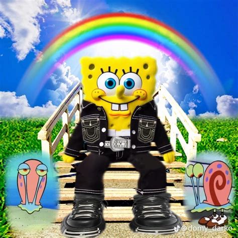 Drew A Dark Fucked Up Version Of Spongebob A Glance Into My Mind Would Make The Average Person