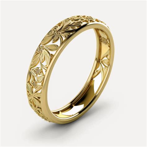 Diamond Gold Wedding Ring Couple Ring Design Dream Jewelry