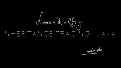 Inheritance Tracing Java YouTube