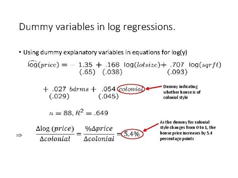 Multiple Regression Analysis With Qualitative Information Dummy Variables