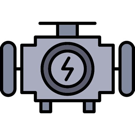 Car Engine Generic Outline Color Icon