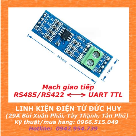 Max485 Module ChuyỂn Ttl Rs485 Linh KiỆn ĐiỆn TỬ ĐỨc Huy 29a BÙi XuÂn PhÁi