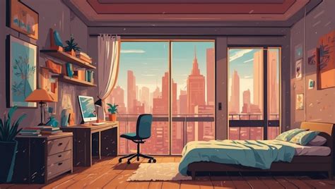 Anime Bedroom Vectors And Illustrations For Free Download Freepik