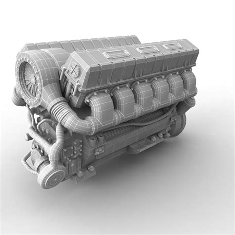 Realistic V92s2 Engine Soviet Tank Max