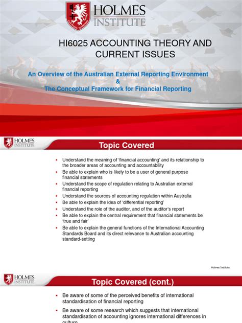1 Lec Pdf International Financial Reporting Standards Financial