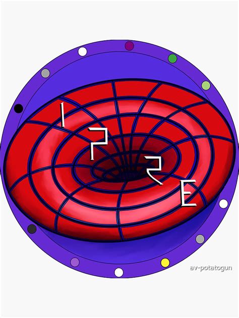 Ipre Logo Version 2 Red Ace Aro And Nonbinary Sticker For Sale By Av