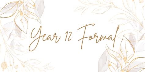 Year 12 Formal 2023 Albert Park Thu 9th Feb 2023 6 00 Pm 10 00 Pm Aedt Humanitix