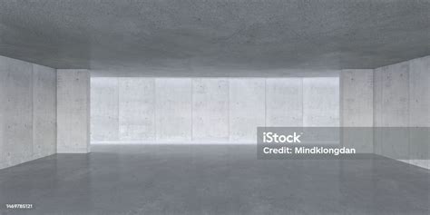 햇빛과 그림자가 있는 빈 콘크리트 공간 내부 3d 렌더링 3차원 형태에 대한 스톡 사진 및 기타 이미지 3차원 형태 콘크리트 0명 Istock
