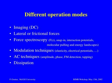 Ppt An Introduction To Atomic Force Microscopy Powerpoint Presentation Id 3600747