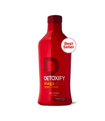 Detoxify Mega Clean Herbal Cleanse Desintoxicante Tdh Mx