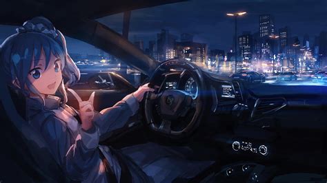 🔥 [60 ] Anime Girl Car 4k Wallpapers Wallpapersafari