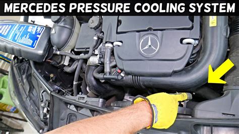 Mercedes Pressure In Cooling System Radiator Hose W204 W205 W211 W212