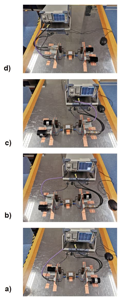The Test Setup For The Measurement Of The Single Path S Parameters Of